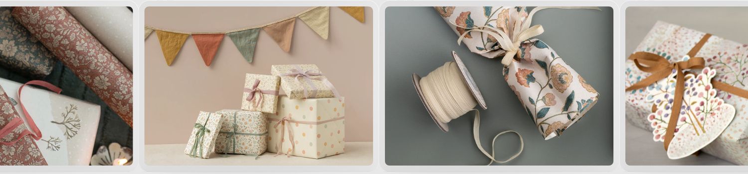 Maileg Gift Wrapping – Paper, Ribbons & Tags – Nordic Fusion Store