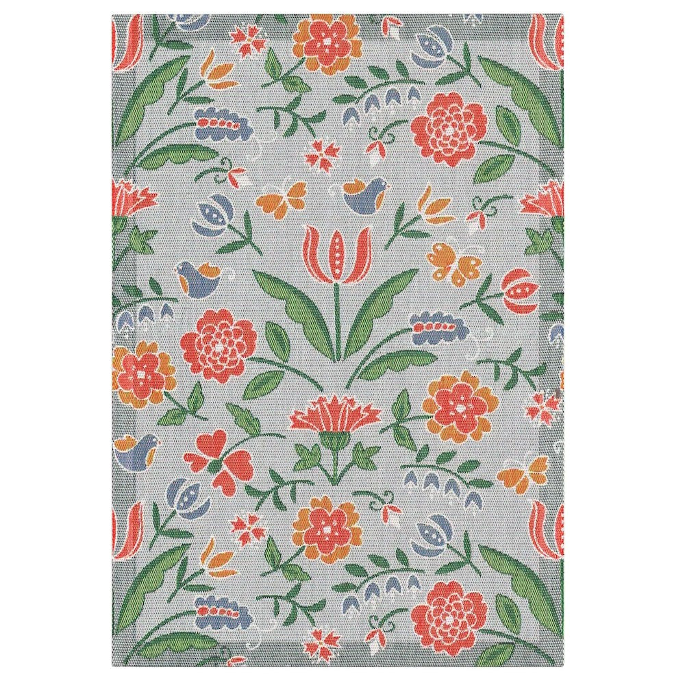 Ekelund Blomglanta Tea Towel 35x50 – Organic Nordic Floral Design ...