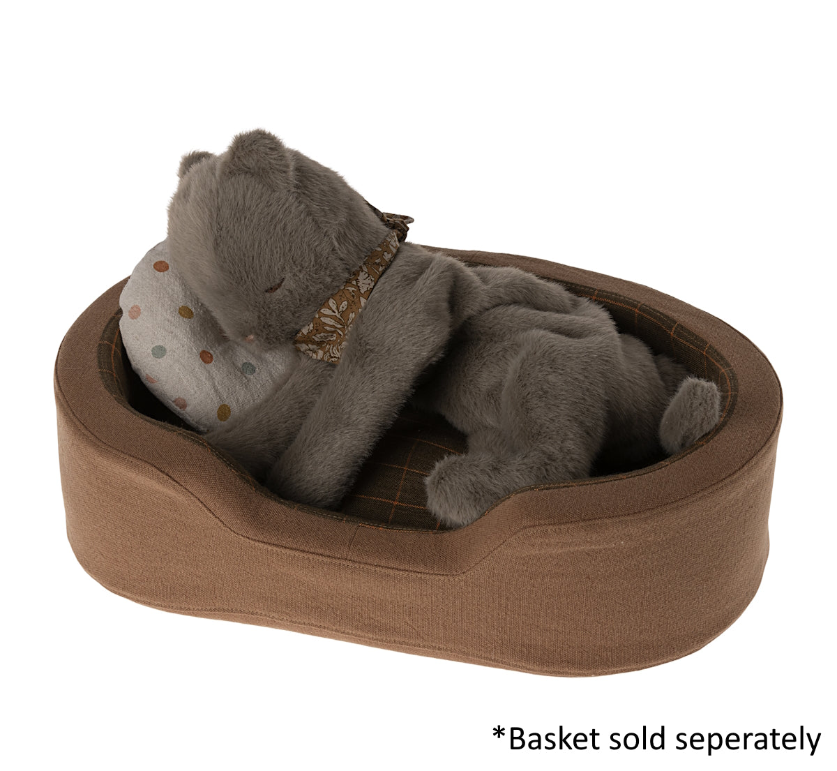 Maileg Kitten Plush Earth Grey – Nordic Fusion Store