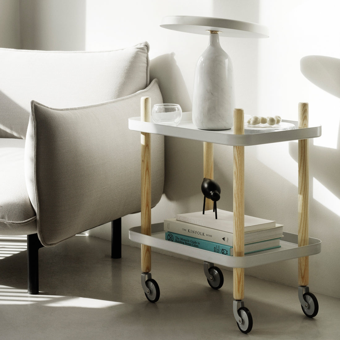 Nordic Fusion | Normann Copenhagen Block Table light grey – Nordic ...